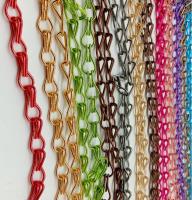 China Aluminum Chain Fly Screen Decorative Wire Mesh Anodized Fireproof 1.5x9x17mm for sale