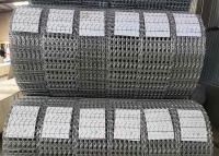 China Galvanized Pipeline Reinforcing Mesh 25.4mm x 67mm ASTM A810 - 190.5mm Width in 160m/165m Lengths for sale