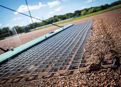 China Galvanized Steel Drag Mat Reversible 36-96 Inch Width for Field Leveling with 1x1 Mesh for sale