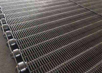 China Food Grade Stainless Steel Eye Link Belt SS304 SS316 25.4mm Pitch Custom Width for sale