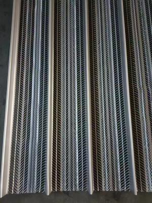 China Galvanized Steel Rib Lath Mesh 20mm Depth for Plaster Bonding for sale