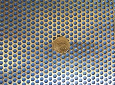 China Perforated Metal Wire Mesh Aluminum 0.3-3mm Thickness for Architectural Facade and Filtration for sale