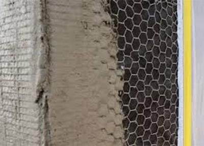 China Galvanized Hexagonal Wire Mesh Stucco Netting 1/2 Inch 13mm for Roof and Wall Reinforcement for sale