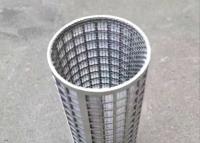 China 316 Stainless Steel Multilayer Filter Cylinder 20-635 Mesh for Oily Substance Filtration for sale