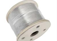 China Nylon Coated 304 Stainless Steel Wire Rope 7x7 Construction 1.5mm to 6mm Diameter for sale