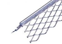 China Galvanized Expanded Metal Angle Bead 25x25mm Corner Reinforcement 2.5m Length Drywall Plastering Edge Protection for sale