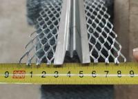 China Galvanized Expanded Metal Angle Bead 25x25mm Corner Reinforcement 2.5m Length Drywall Plastering Edge Protection for sale