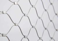 China Stainless Steel Wire Rope Mesh Safety Netting Flexible Cable Net for Balustrade Infill Fall Protection for sale