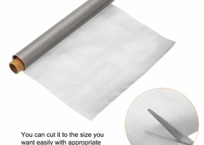 China 100 Mesh SS316 Stainless Steel Woven Wire Cloth 0.5m-1m Width Gas Filtration 0.1mm Wire Dia for sale