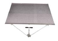 China Galvanized Steel Lawn Drag Net Wire Mesh Turf Leveling Debris Removal Drag Mat Custom Size for sale