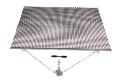 China Galvanized Steel Lawn Drag Net Wire Mesh Turf Leveling Debris Removal Drag Mat Custom Size for sale