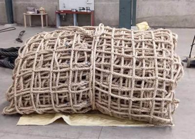 China 20m*20m Long Helicopter Landing Sisal Rope Helideck Safety Netting CAP 437 Standards for sale
