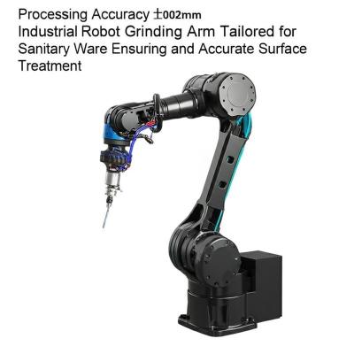 China Processing Accuracy ±002mm Industrial Robot Grinding Arm Tailored for Sanitary Ware Ensuring and Accurate Surface Treatment for sale
