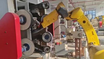 China Regular Cleaning And Inspection Industrial Robot Grinding Arm Offering Grinding Wheel Speed 2003000 For Automated Grinding Processes for sale