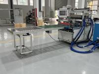 China Multi Functional HEPA Filter Pleating Machine 1kw Knife Pleating Machine 50Hz for sale