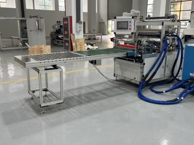China Multi Functional HEPA Filter Pleating Machine 1kw Knife Pleating Machine 50Hz for sale
