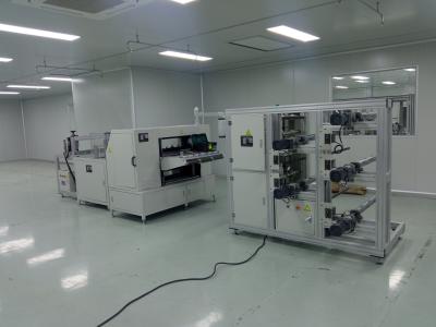 China 100mm/min Air Filter Pleating Machine 50KW Filter Manufacturing Machines For Air Purifiers for sale