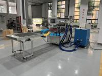 China 225V HEPA Filter Pleating Machine Automatic Pleating And Gluing Machine Commercial for sale