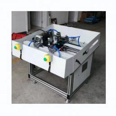 China HEPA Automatic PP Intermittent Automatic Servo Knife Four Sided Trimmer Machine Pleating Machine for sale
