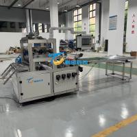 China Filter Gluing Machine 55KW Slitter Rewinder Machine Industrial Creasing And  Pleating for sale