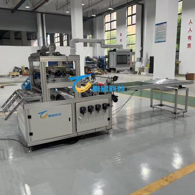 China Filter Gluing Machine 55KW Slitter Rewinder Machine Industrial Creasing And  Pleating for sale