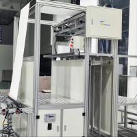 China Non clapboard Glass Fiber Pleating Machine 240KW - 420KW Filter Paper Folding Machine for sale