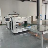 China Non Partitioned Filter Paper Pleating Machine Pleated Paper Production Line 220V for sale