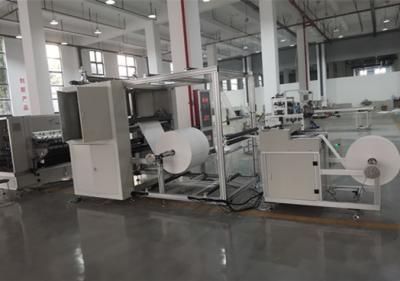 China 220V Facial Tissue Paper Folding Machine High Speed Automatic Paper Folding Machine With Partitions for sale
