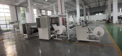 China 10 - 20pleats/min Glass Fiber Pleating Machine 220V / 380V HEPA Filter Making Machine for sale