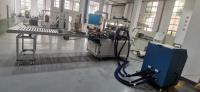 China 220V Filter Production Equipment Lamination Paper Making Machine 30mm - 300mm Pleating Depth for sale