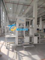 China 356kg Glass Fiber Pleating Machine Customized Paper Pleating Machine With Partition for sale