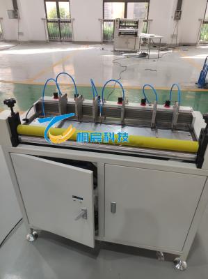 China Servo Controlled Filter Cutting Machine Precise Width Paper Slitting Machine 50Hz / 60Hz for sale