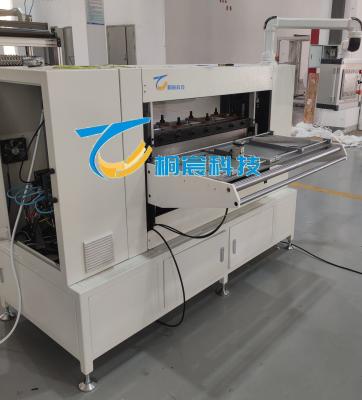 China Micro Particle Filter Paper Folding Machine Fully Automatic HEPA Filter Pleating Machine Customized for sale