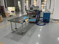 China Customized Cabin Air Filter Making Machine 10pleats/min - 20pleats/min Filter Paper Pleating Machine for sale