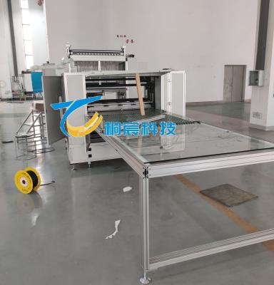 China Variable Frequency Oil Filter Making Machine Glass Fiber Gluing Equipment for sale