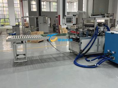 China Origami Filter Production Equipment Customized Mini Pleating Machine 15pleats/min - 20pleats/min for sale