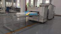 China Fully Automatic Glass Fiber Pleating Machine Pleated Paper Production Line 60Hz  for sale