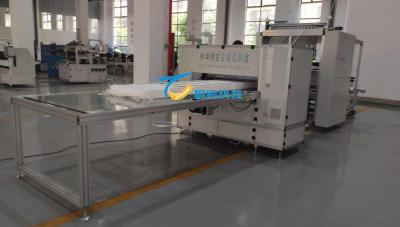 China Fully Automatic Glass Fiber Pleating Machine Pleated Paper Production Line 60Hz  for sale