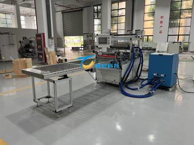 China Full-auto Filter Glue Pleating HEPA Air Filters Hot Melt Adhesive Bonding Machine for sale