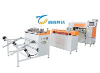 China Fully Closed Loop Paper Production Line CNC Paper Pleat Machine Customized for sale