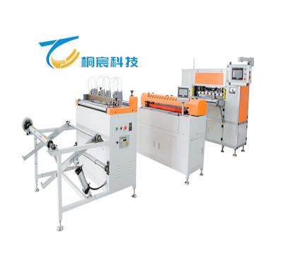 China Servo Car Air Filter Making Machine 221V - 250V Paper Manufacturing Equipment for sale