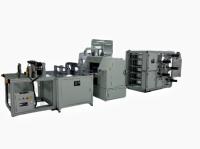 China 220V Filter Paper Folding Machine Automatic Servo Filter Production Line 5 Layer Feeding Rack for sale
