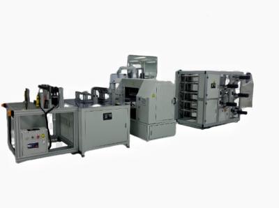 China 220V Filter Paper Folding Machine Automatic Servo Filter Production Line 5 Layer Feeding Rack for sale