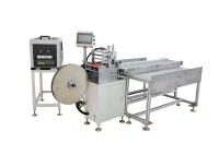 China 6kw Air Filter Production Line Double Sided Edge Gluing Machine 220V Simultaneous Assignment for sale