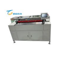China Adjustable Spacing Filter Paper Printing Creasing Machine Foldable for sale