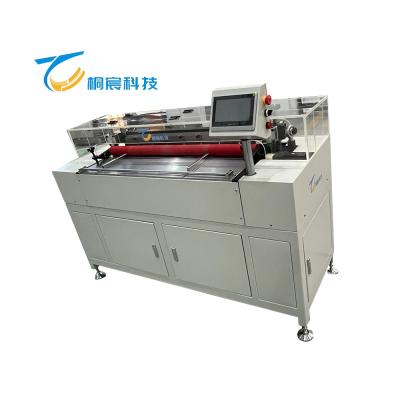 China Industrial Grade Servo Knife Pleating Machine Filter Paper Creasing Machines 2.5KW for sale