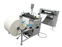 China High-Efficiency G4 Air Filter Folding Machine for 5μm Particle Filtration with Stainless Steel Components for Cleanroom Environments for sale