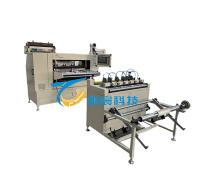 China High Precision Filter Paper Folding Machine 220V / 380V Paper Folding Machine For Air Filter Materials for sale