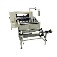 China Intelligent Knife Paper Pleating Machine 360V - 400V Paper Folding Machines for sale