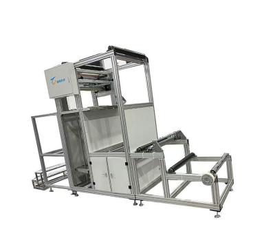 China 1000ml min Pleating Machine Folding Machine With Partition for sale